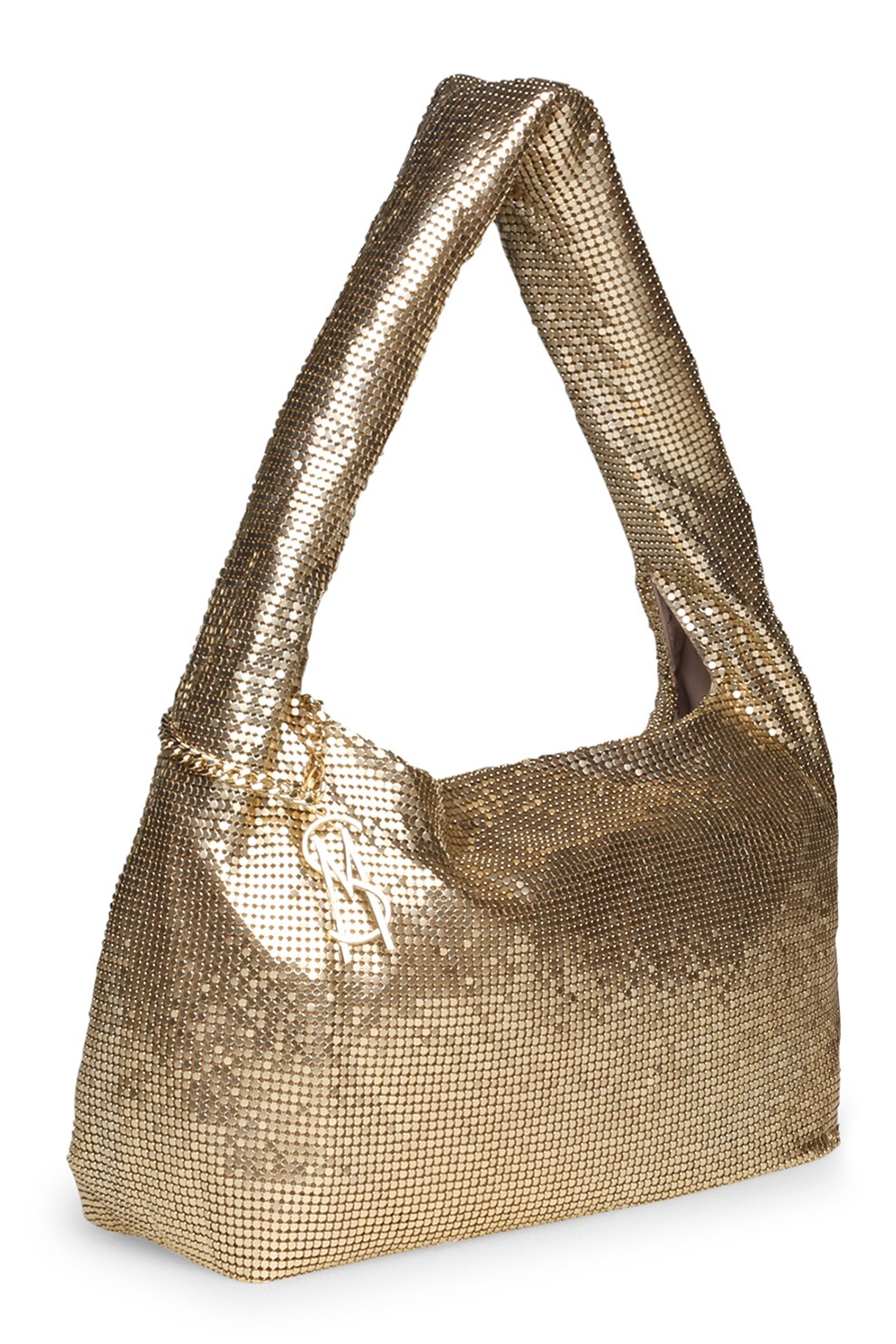 Steve Madden, Чанта Emiliaa с бляскави апликации, Златист - eMAG.bg