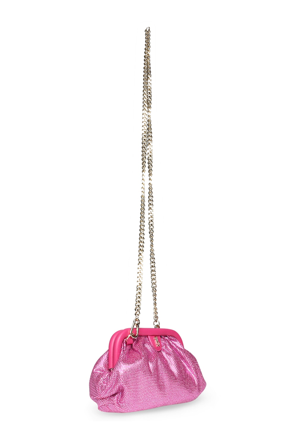 Steve Madden, Geanta plic cu aplicatii cu strasuri Nikki, Fucsia, Roz ...