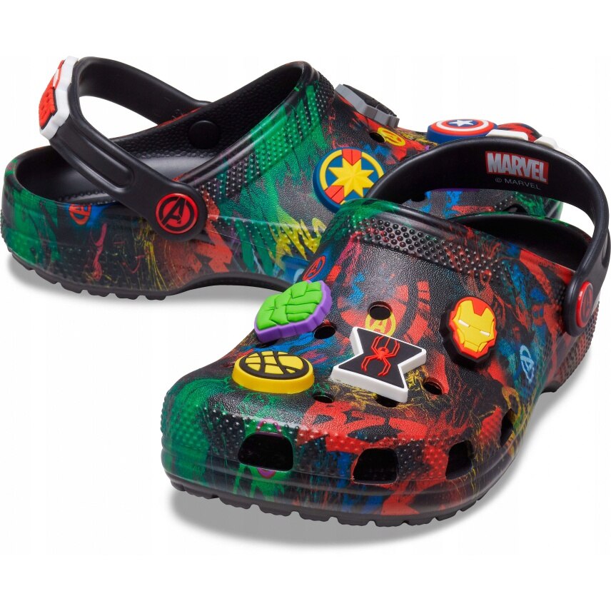 Saboti Copii, Crocs, Model Crocs Marvel, Spuma Croslite, Multicolor ...