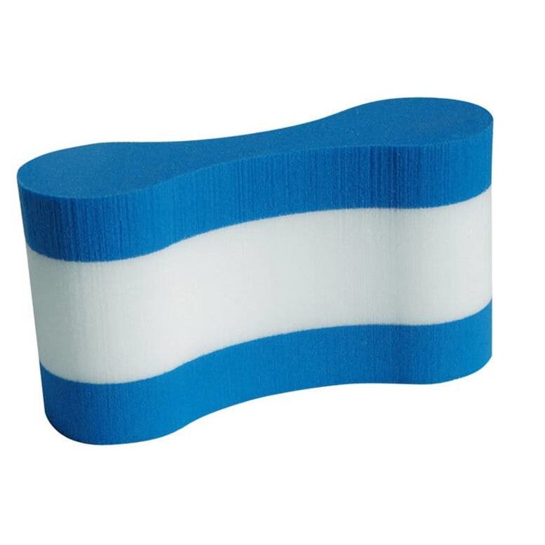 Pluta inot in forma de 8 Epsan, 22.5x12cm, Polietilena, Albastru/Alb ...