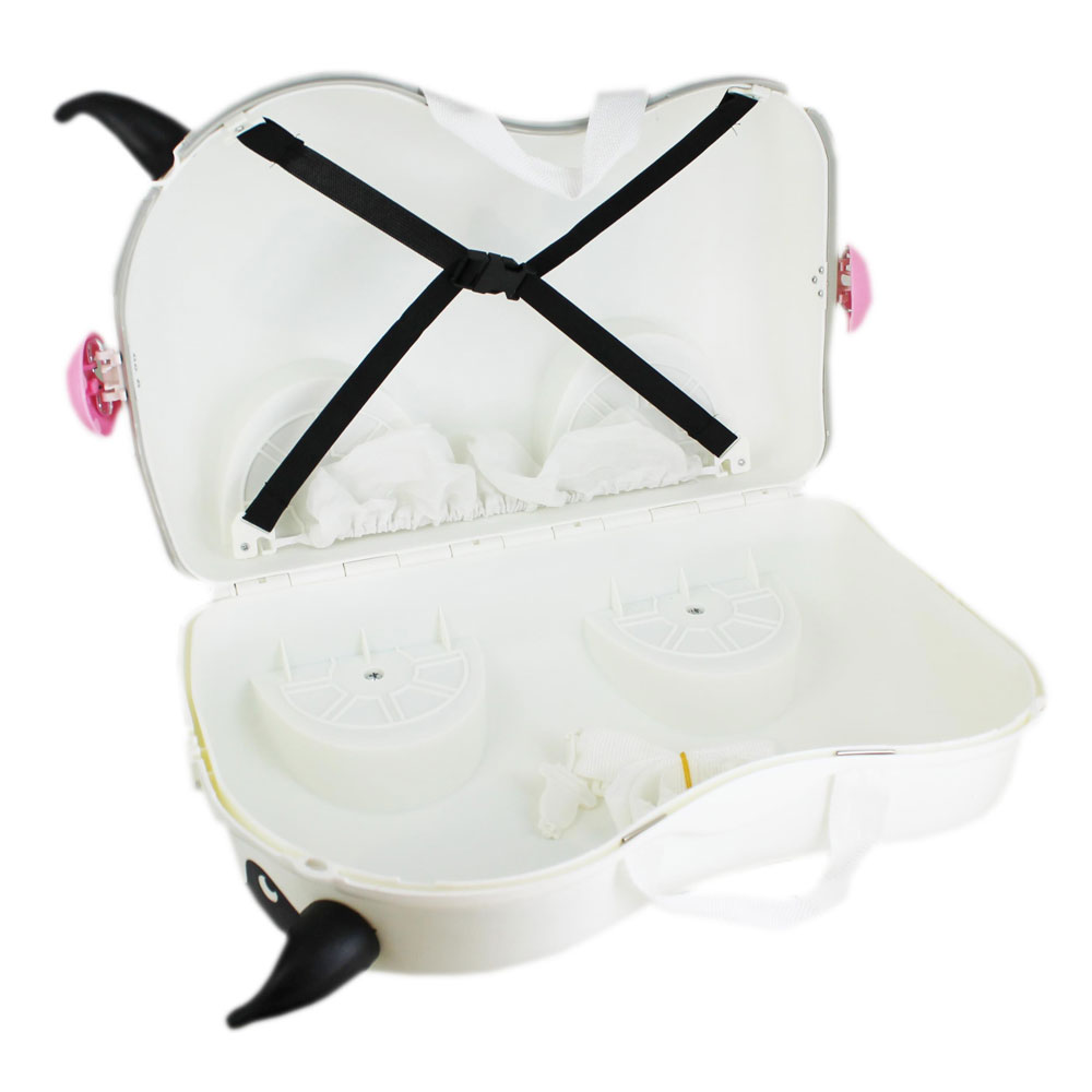 Valiza cu roti Kidee Case, Vacuta - eMAG.ro