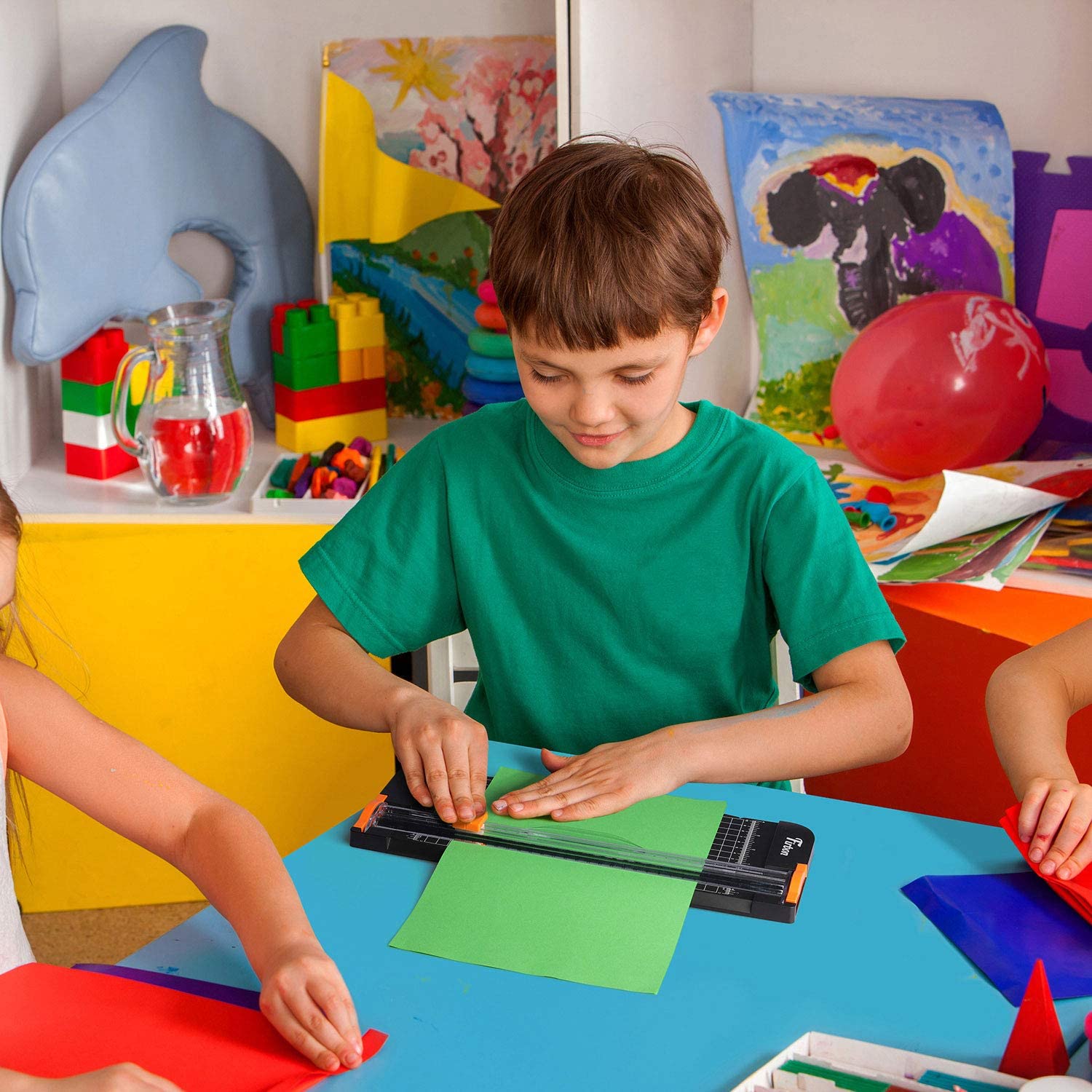 Cutter hartie, A4/A5, 10 Coli, Albastru - eMAG.ro