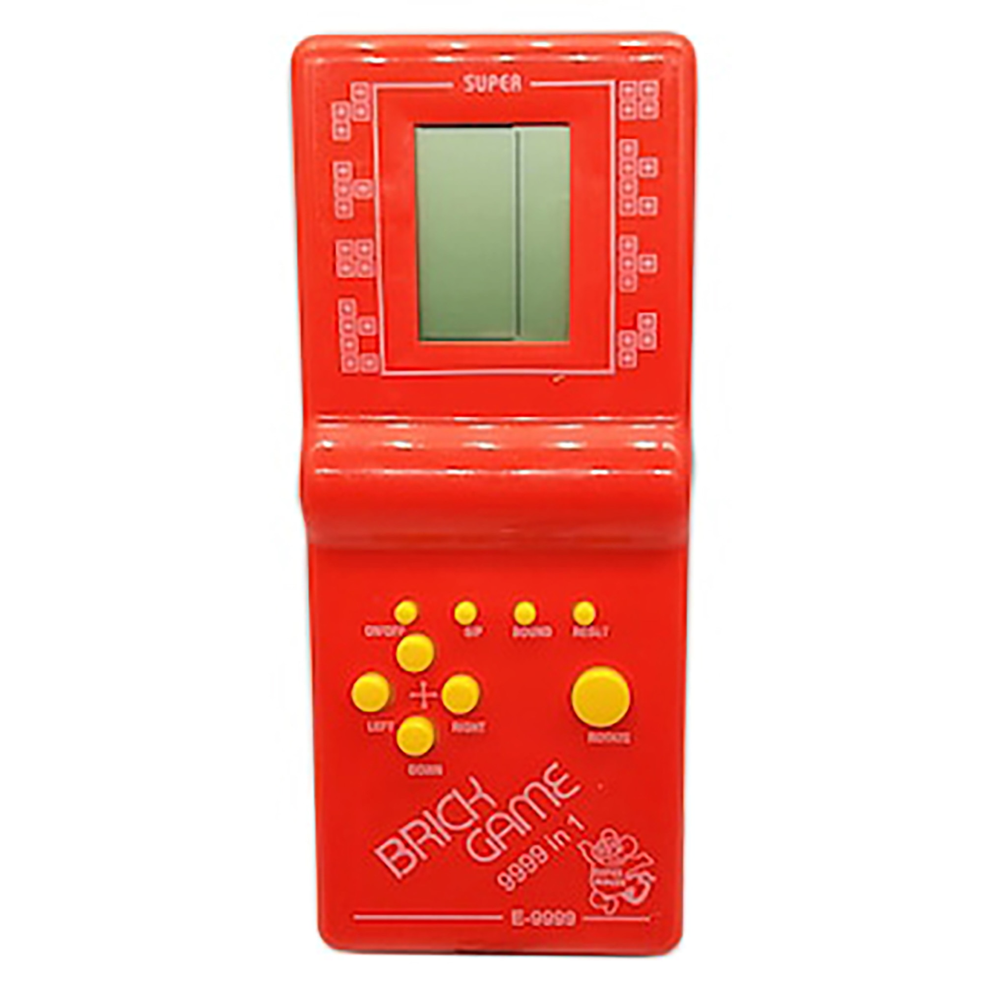 Joc clasic Tetris 9999 in 1, Baterii incluse, Brick Game, rosu, RIF ...