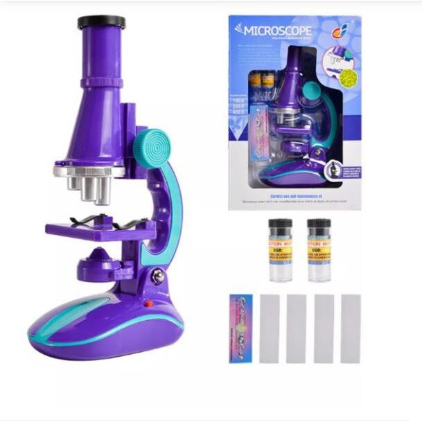 Set de microscop stiintific cu telescop astronomic Jucarie de marire ...