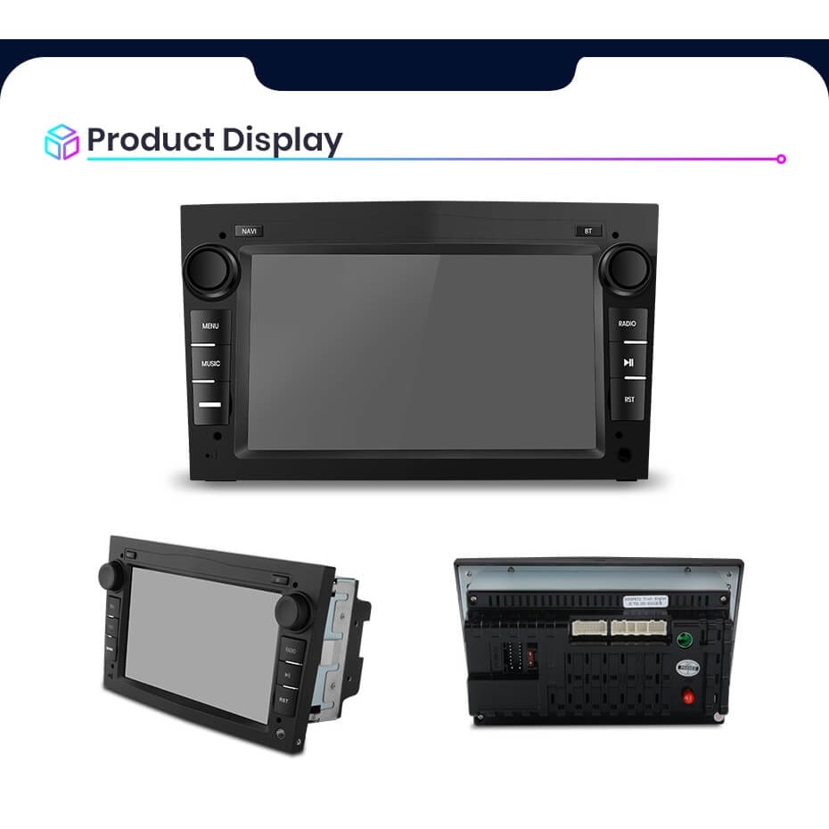 NAVI-ABC Android 11 Navigációs rendszer, 7 hüvelykes képernyő, 2 GB RAM ...