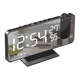 Ceas digital cu radio si proiectie pe perete, de birou, alimentare USB ...