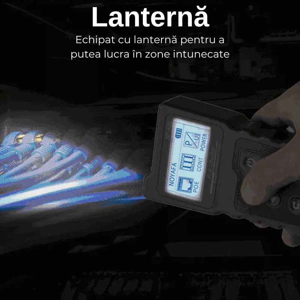 Aparat Multifunctional Cablu Tester, Doua Moduri de Scanare, Detecteaza ...