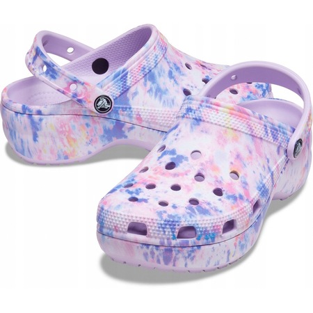 Saboti cu platforma dama Crocs, Multicolor - eMAG.ro