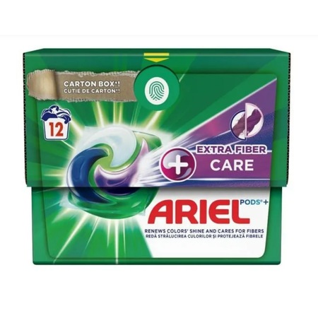 Ariel Detergent Capsule 12Buc Extra Fiber Care - eMAG.ro