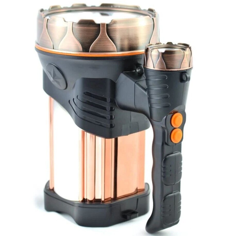 Lanterna Profesionala cu LED, Raza de actiune 500 M, Panou lateral 16 ...