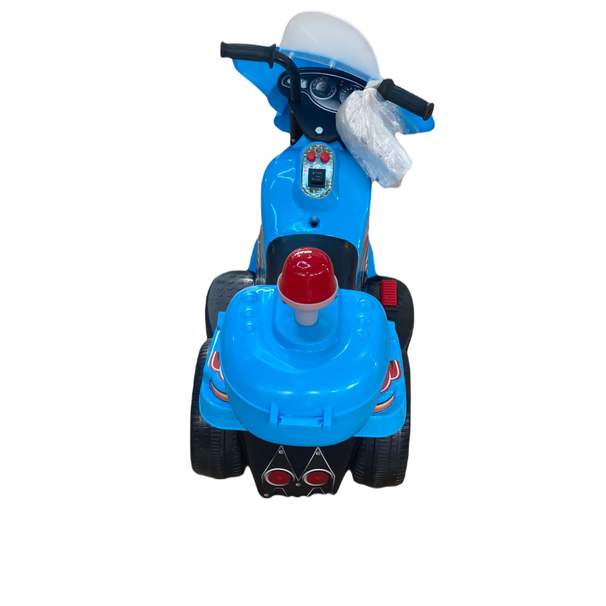 Motocicleta electrica cu 3 roti, motor 6v, Albastru - eMAG.ro