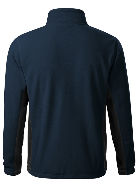 Jacheta Fleece Polar, pentru barbati, Material izolant, Albastru marin ...