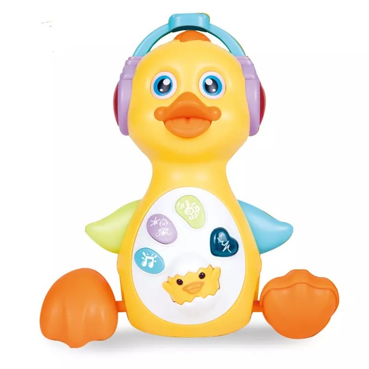 Ratusca interactiva dansatoare, luminoasa si muzicala, cu diverse ...