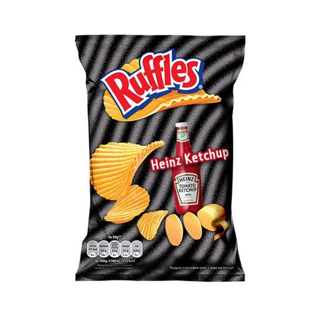 Chipsuri Ruffles, Heinz Ketchup, 150 g - eMAG.ro