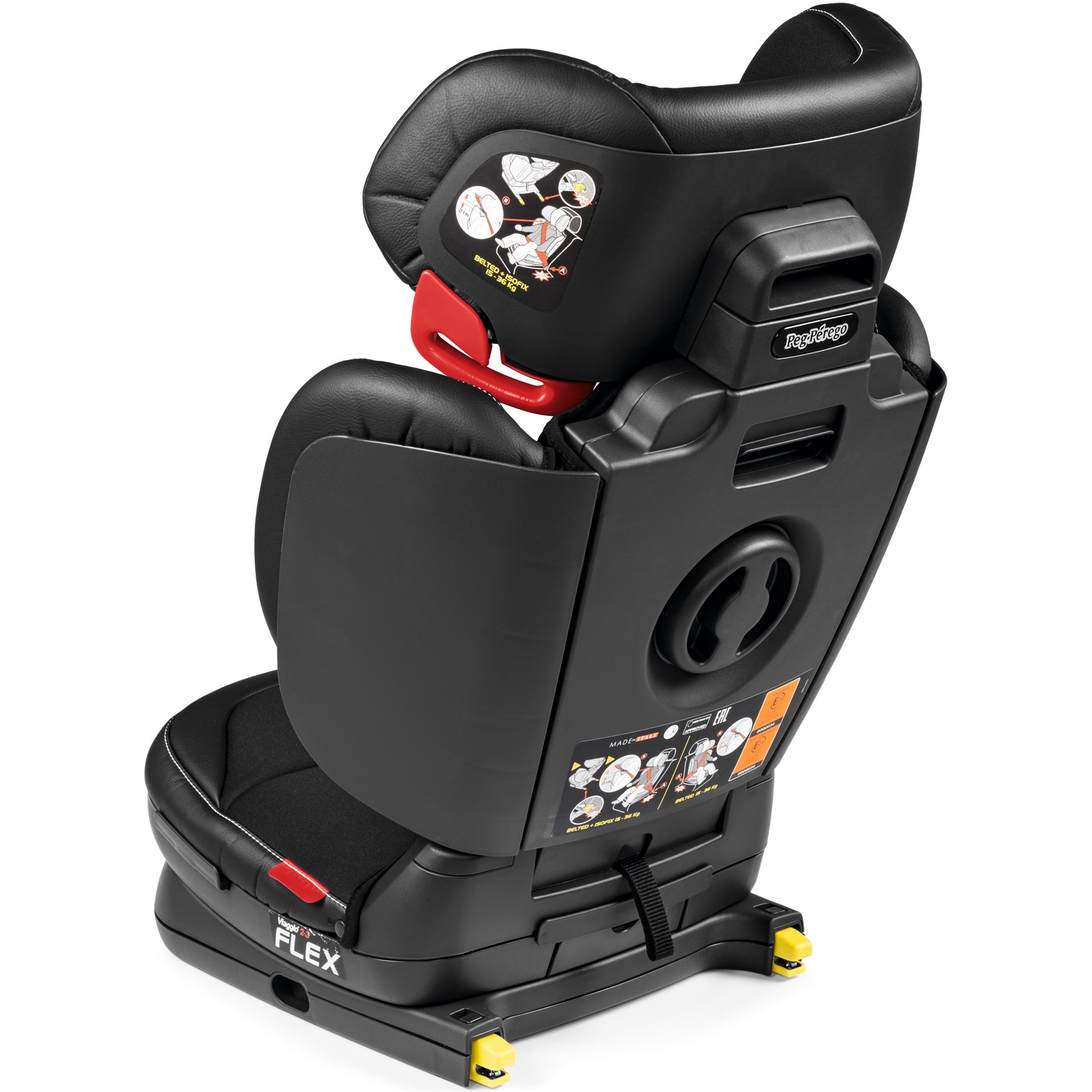 Scaun auto Peg Perego Viaggio 2-3 Flex Licorice, Negru - eMAG.ro