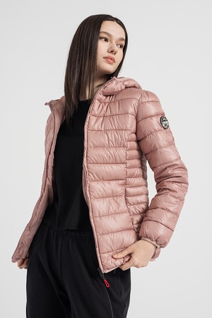 Anapurna, Geaca cu buzunare cu fermoar Ada, Roz prafuit, 3 - eMAG.ro