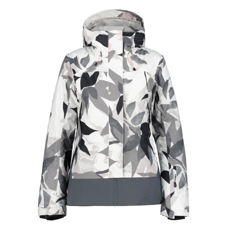 Geaca Ski Icepeak Corbin, alb-negru, femei - eMAG.ro