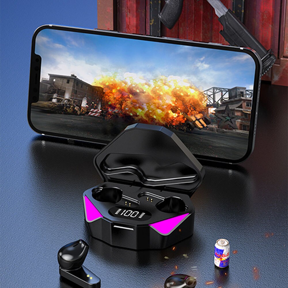 Casti Wireless, Bluetooth 5.3, 45 mAh, Negru - eMAG.ro