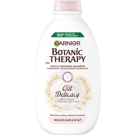 Garnier Botanic Therapy Rice Cream & Organic Oat Milk Sampon, Érzékeny ...