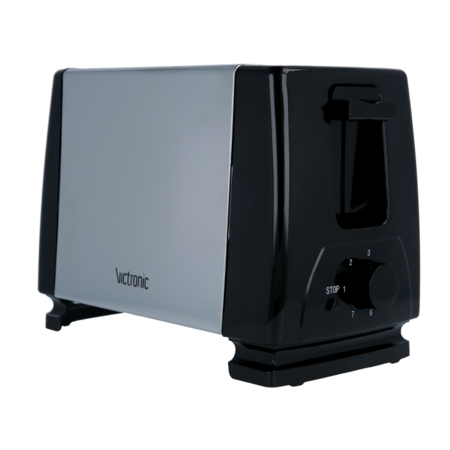 Prajitor de paine Victronic, 700 W, 2 Felii, Gri - eMAG.ro