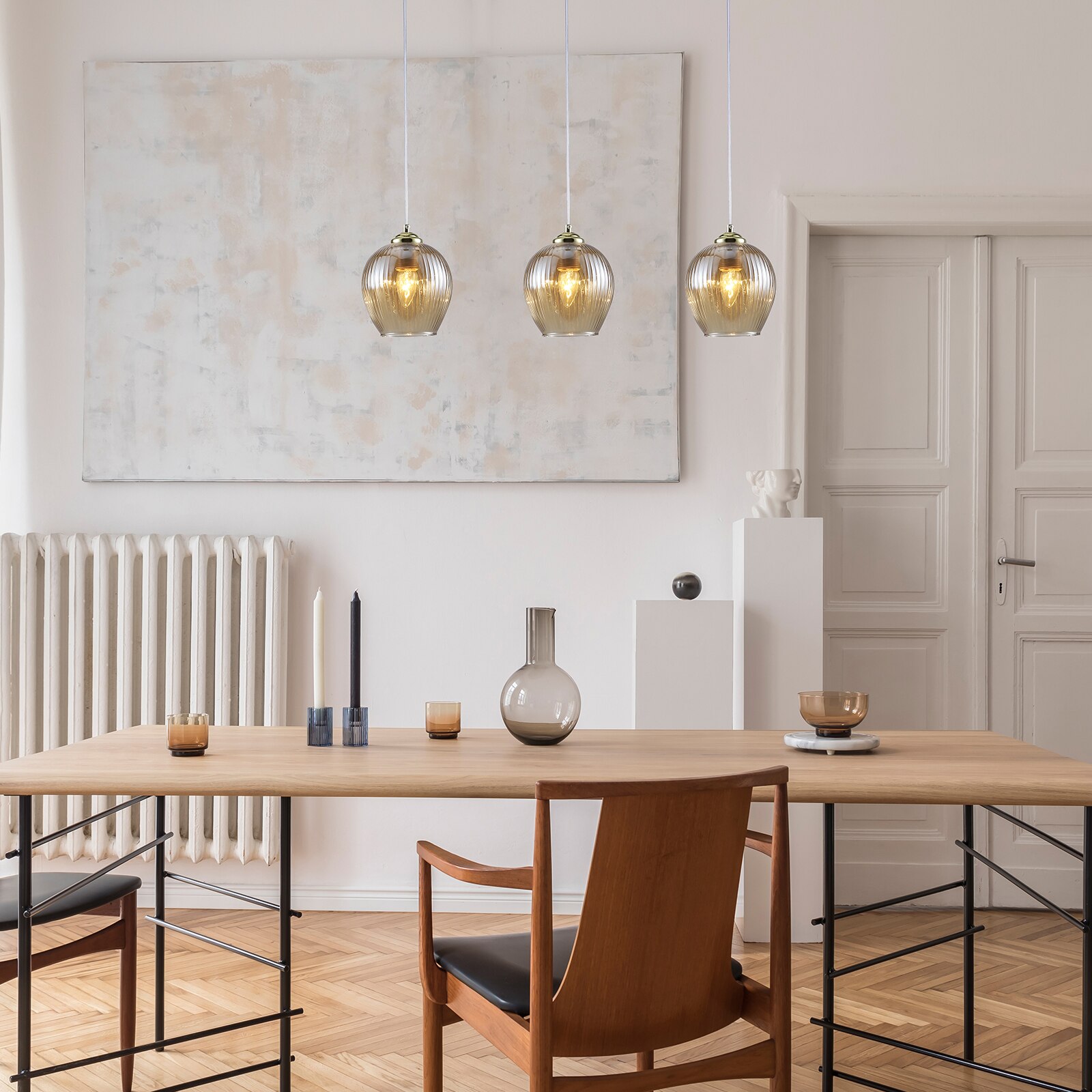 Полилей HANSEN, Agora Lighting, Метал, E27, Златист - eMAG.bg