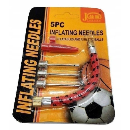 Set 5 piese, Gazelo, Accesorii pentru pompe de umflat, Furtun/Ace ...