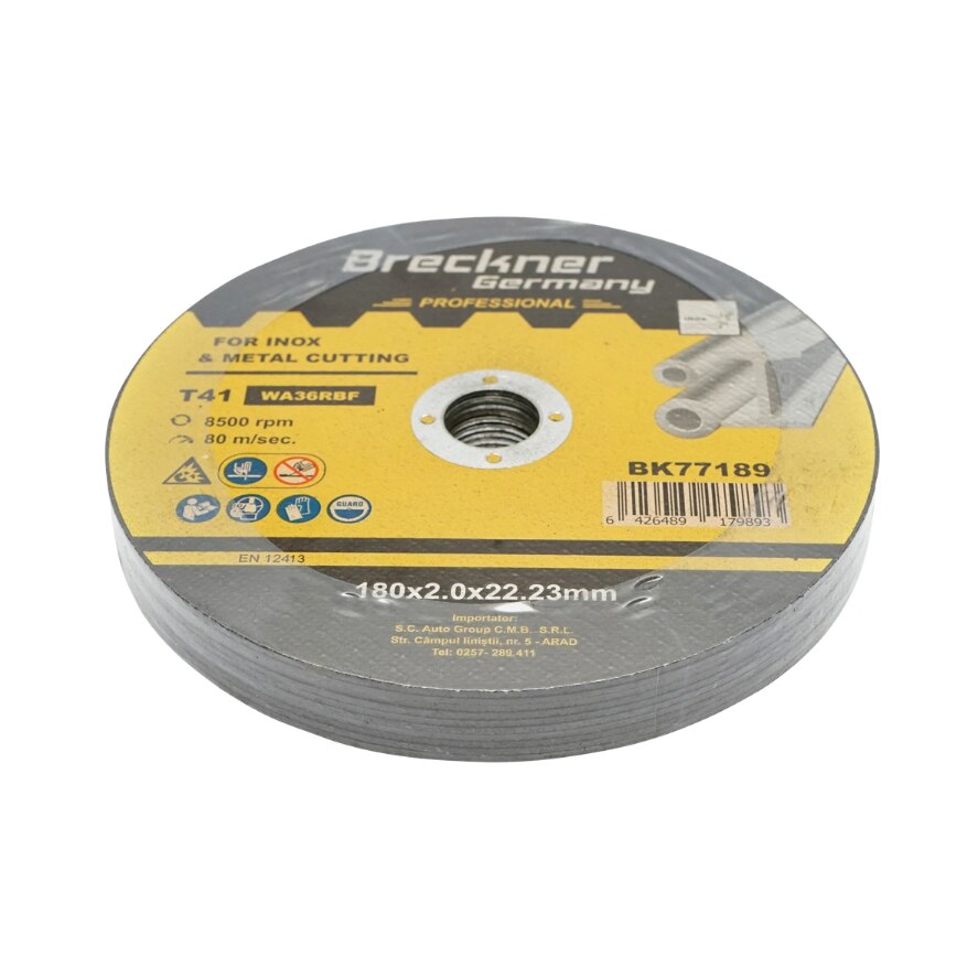 Panza disc flex pentru taiat si polizat inox T41 180x2.0x22mm - eMAG.ro