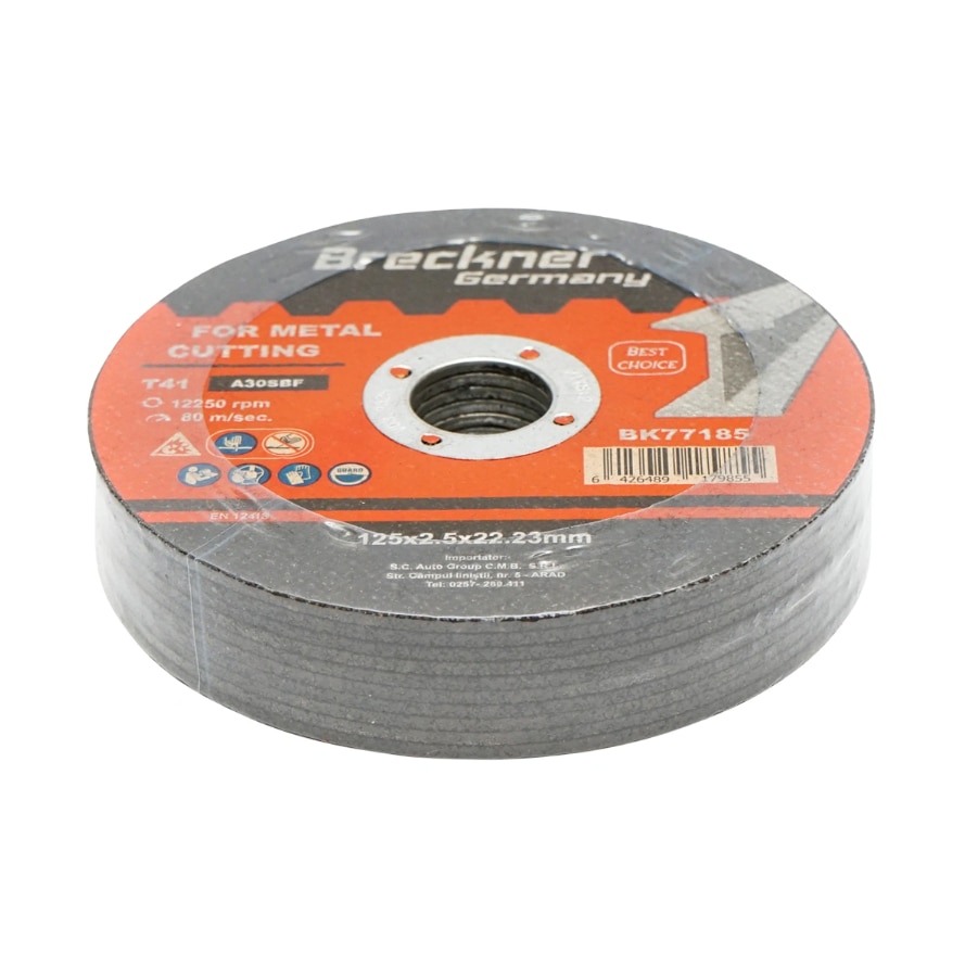 Panza disc flex pentru taiat si polizat metal T41 125x2.5x22mm - eMAG.ro