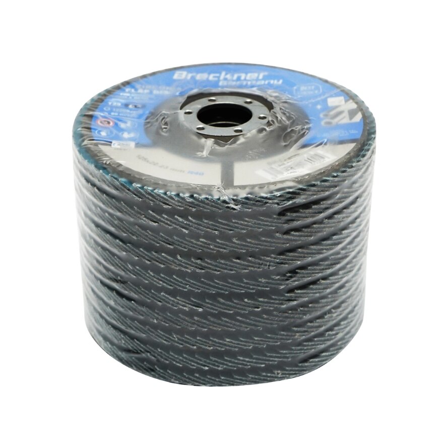 Disc lamelar abraziv cu zirconiu pentru taiat si polizat metal, inox P40, 125mm - eMAG.ro