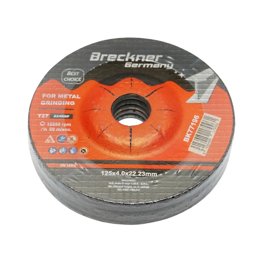 Panza disc flex pentru taiat si polizat metal T27 125x4x22mm - eMAG.ro