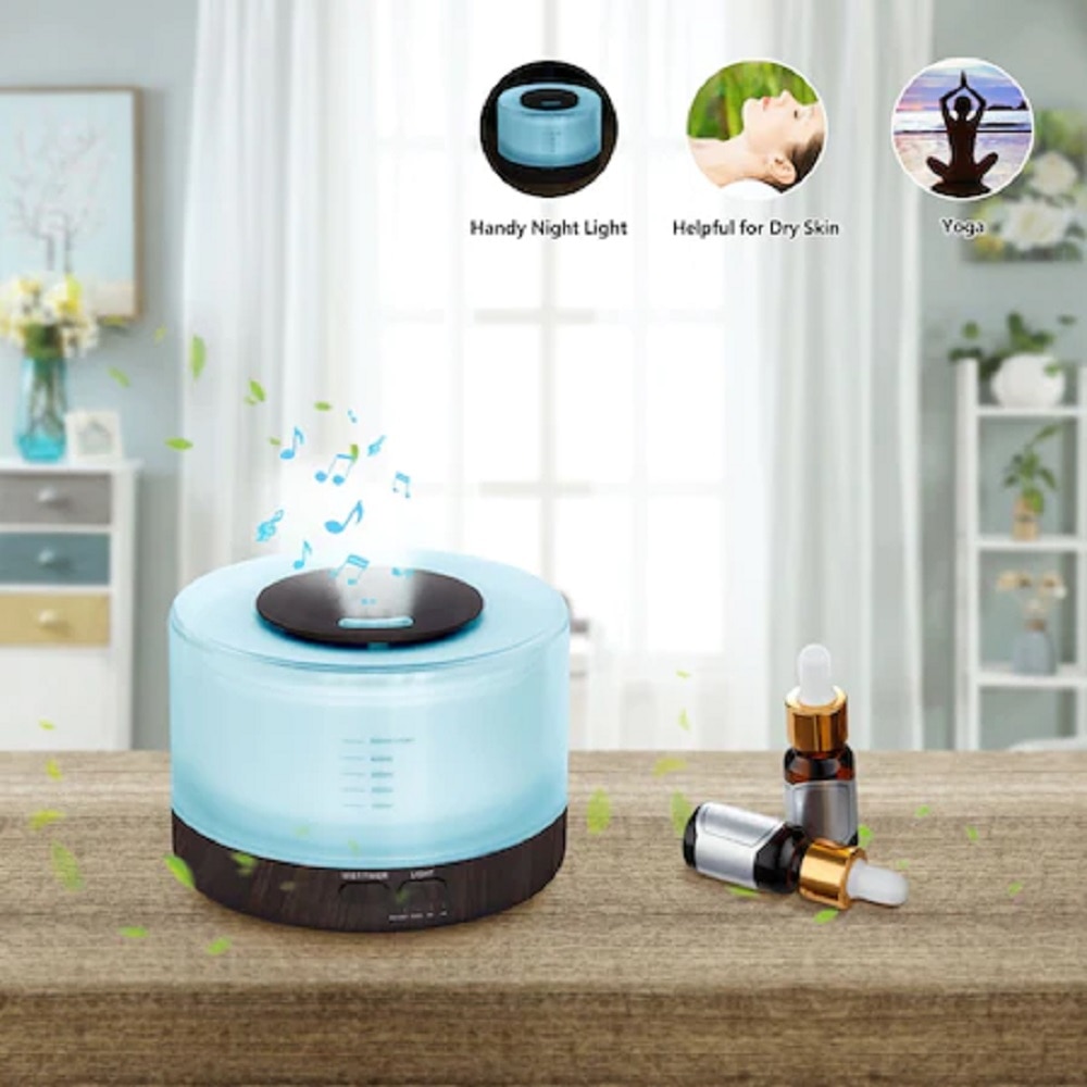 Difuzor Aromaterapie cu ultrasunete, Ulei parfumat Aloe 10ml ...