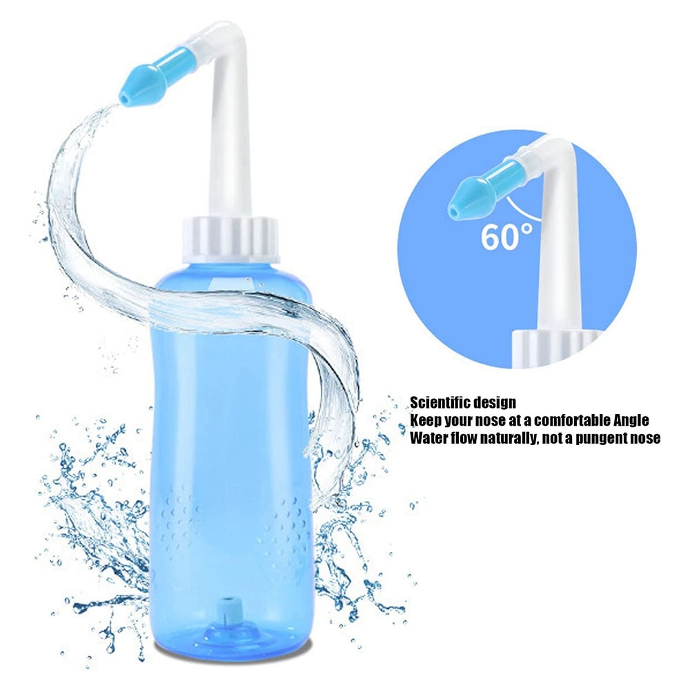 Irigator nazal, Senmase, 500ml, Albastru - eMAG.ro