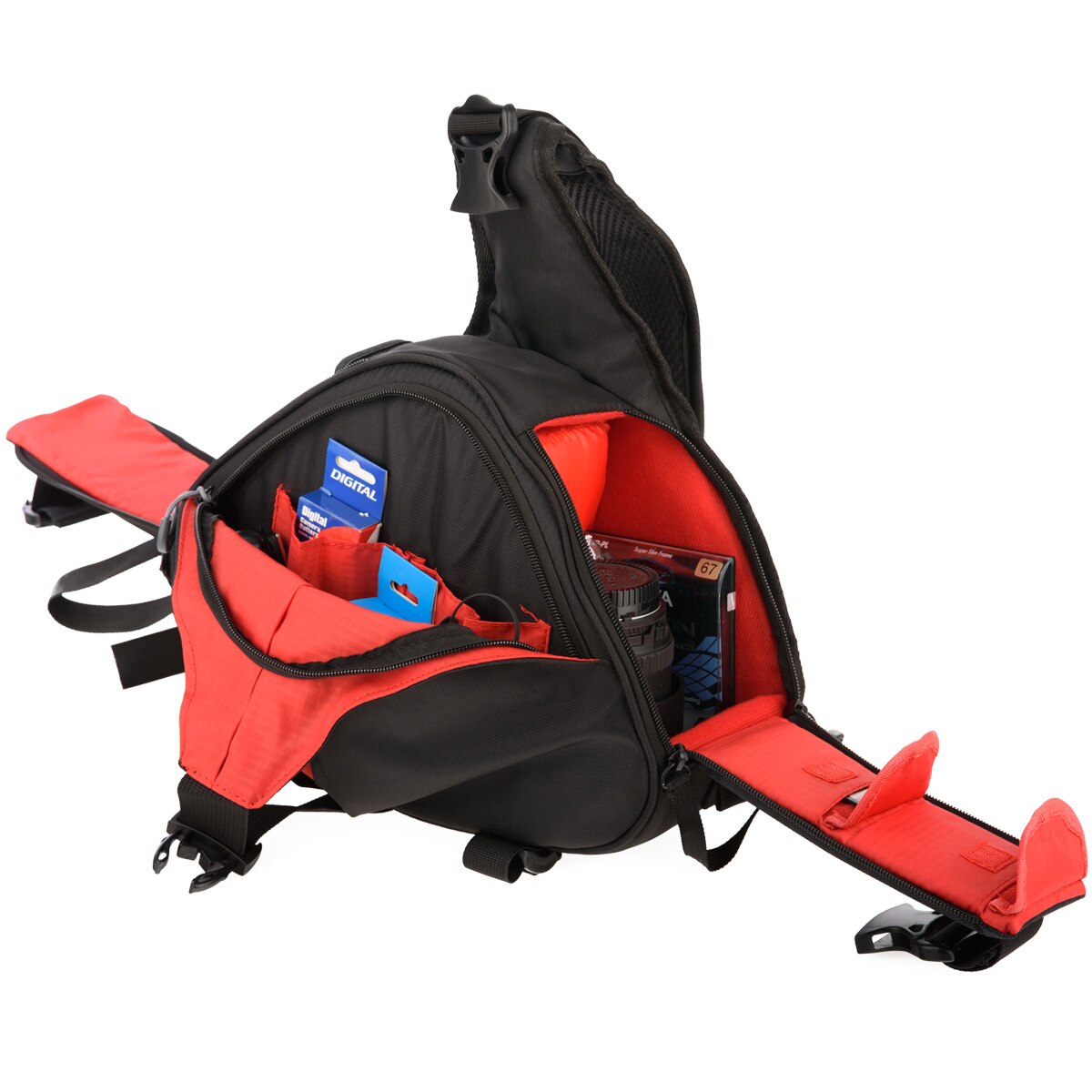 Geanta foto, max 104cm, negru - eMAG.ro