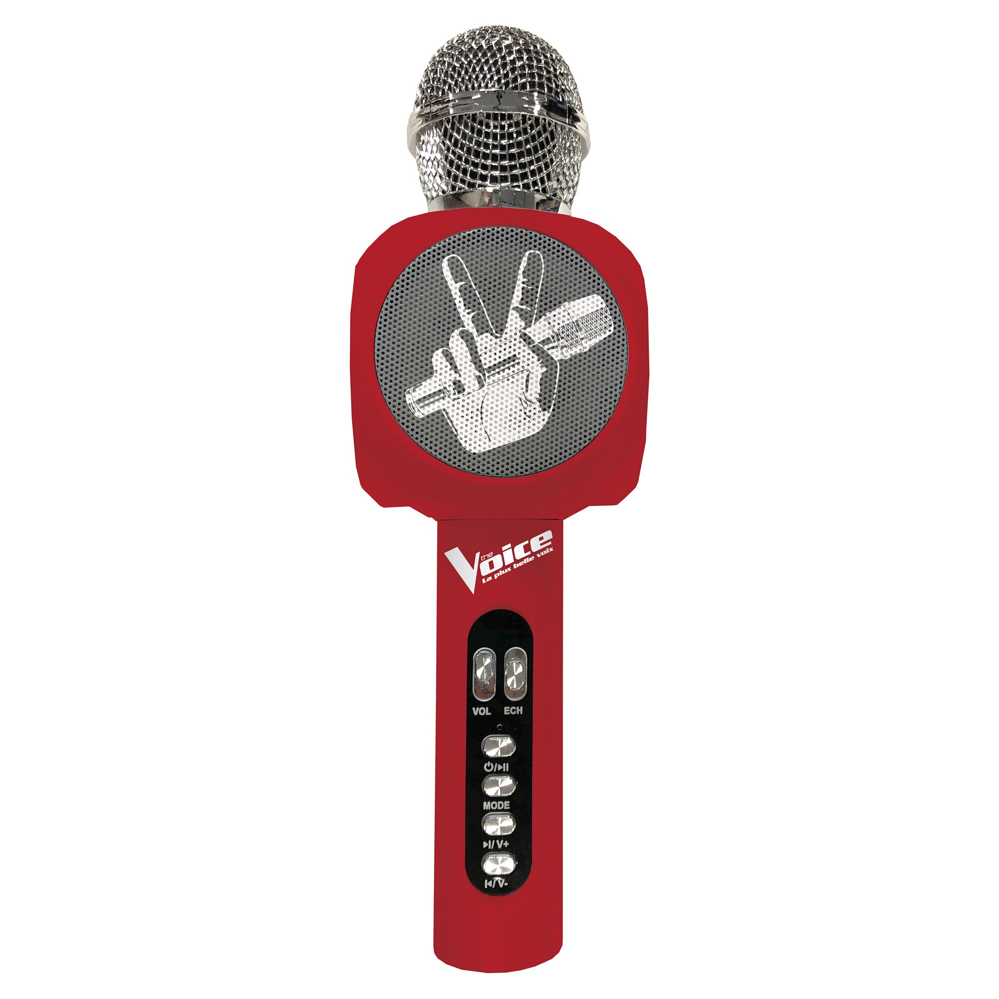 Microfonul The Voice, Lexibook, Difuzor, 3ani+, Rosu - eMAG.ro