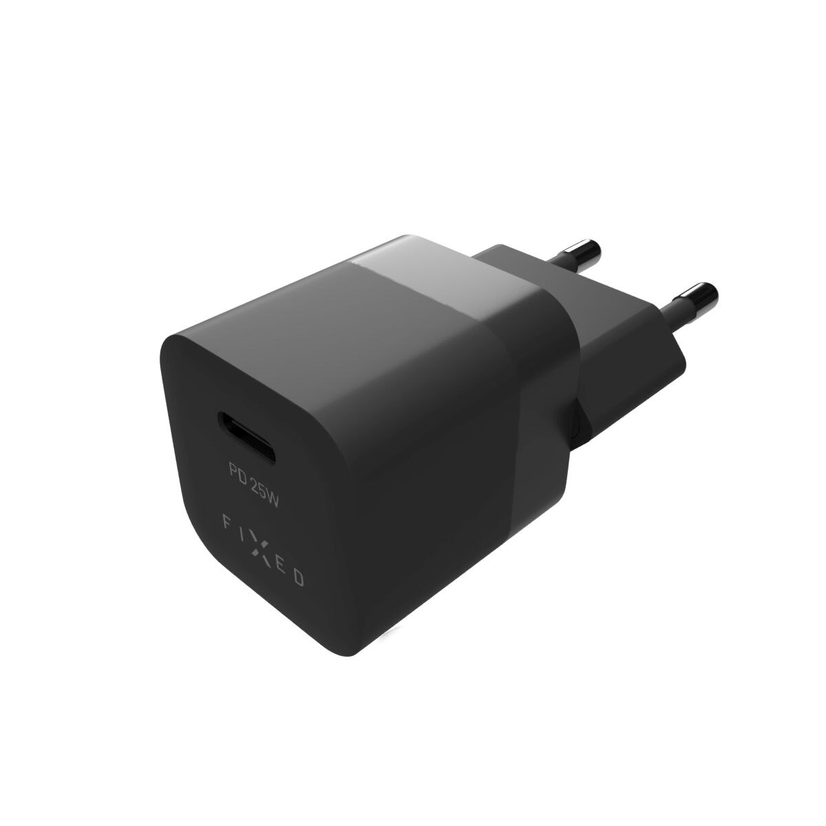Incarcator FIXED Mini USB-C Travel Charger 25W, Negru - eMAG.ro
