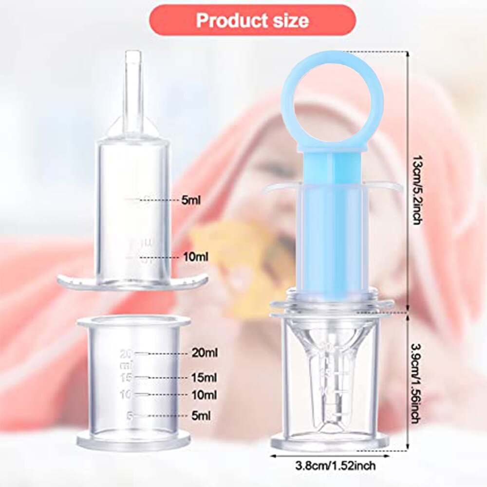 Dozator medicamente copii, Senmase, Polipropilena, Albastru - eMAG.ro