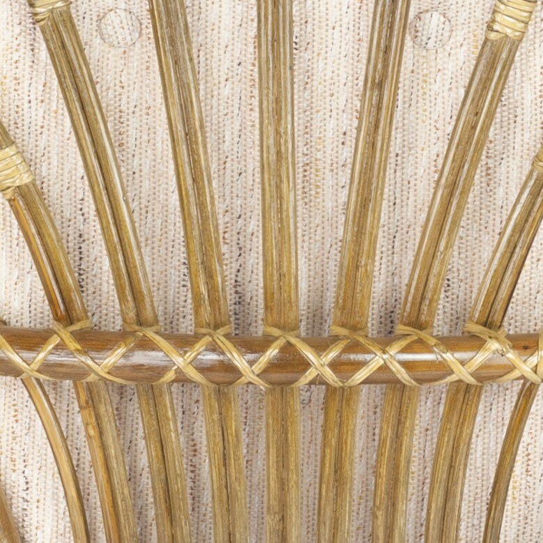 Fotoliu balansoar pivotant, RattaNeo, Coral f69, rattan natural ...