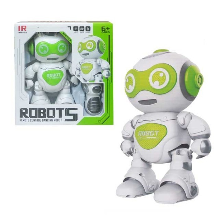 Robot dansator cu lumini si sunete, multicolor, J608-1 - eMAG.ro