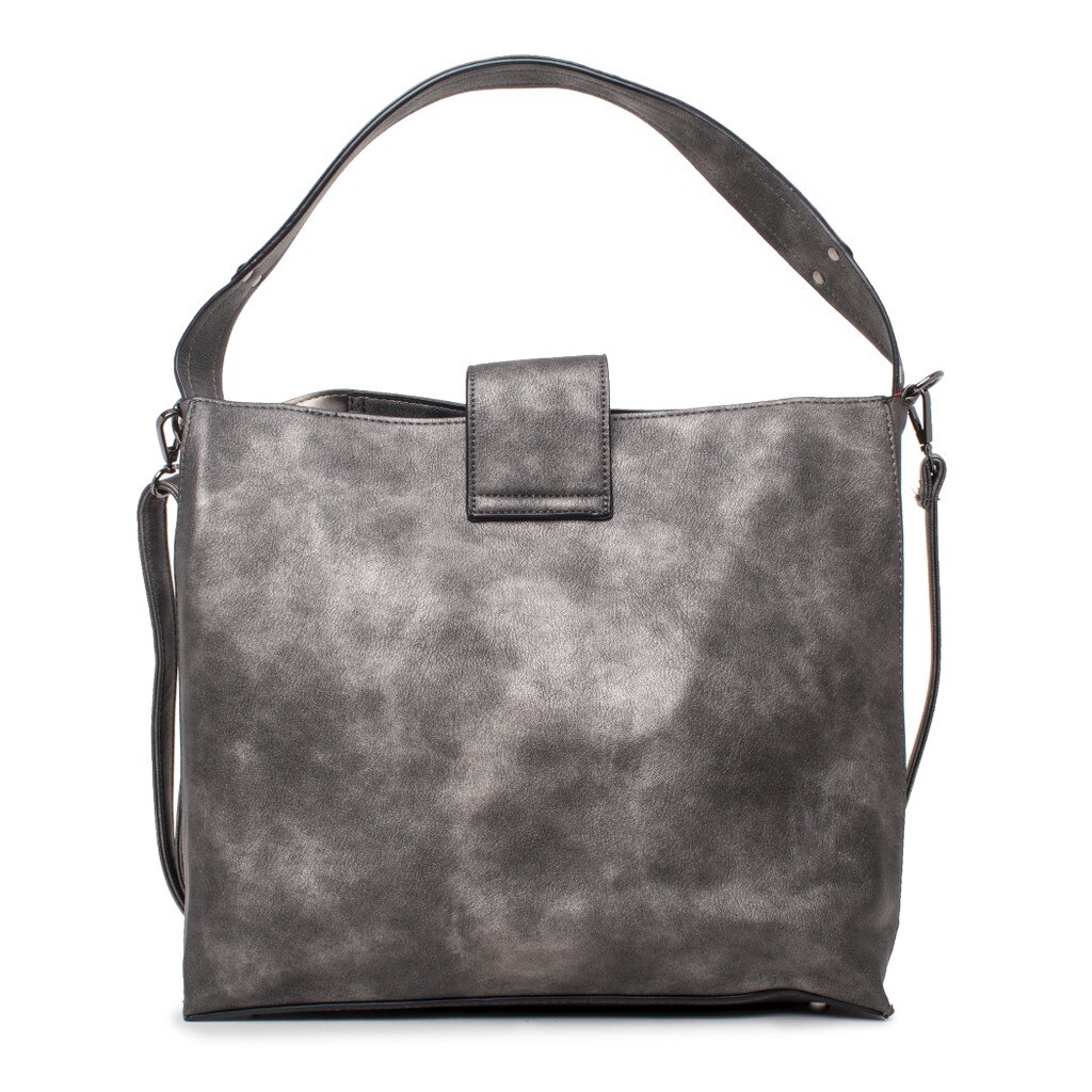 Set geanta de umar cu portfard, Gri - eMAG.ro