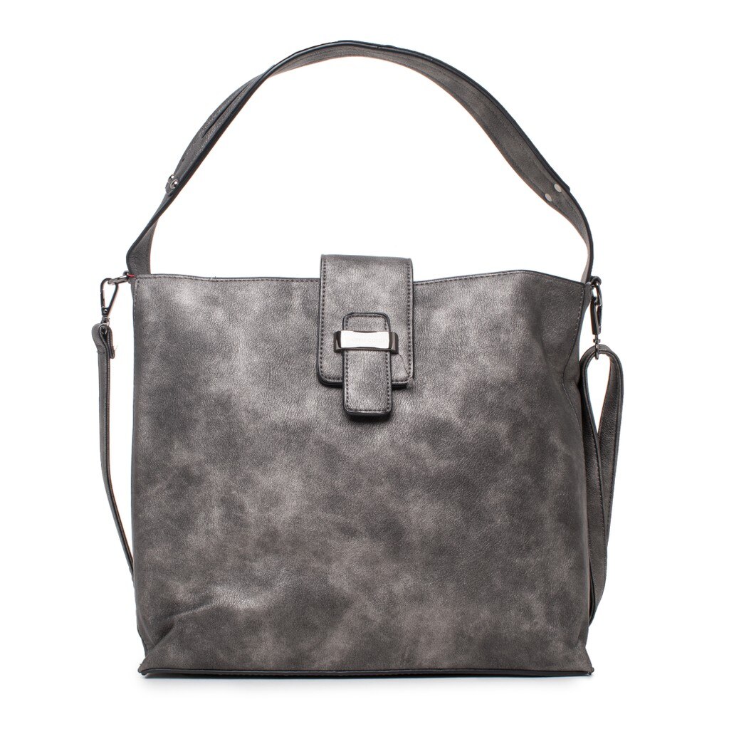 Set geanta de umar cu portfard, Gri - eMAG.ro