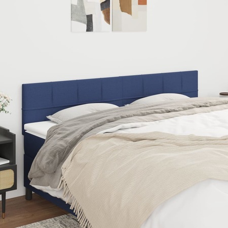 Tablii de pat, 2 buc, albastru, 100x5x78/88 cm, textil, 11,2kg - 346094 ...