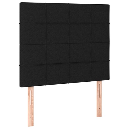 Spatar pat LED, Zakito Europe, 80 x 118/128 cm, Negru - eMAG.ro