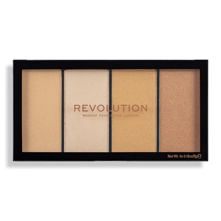 Paleta pentru iluminat si contur, Revolution, Lights Warm, 4x5g - eMAG.ro