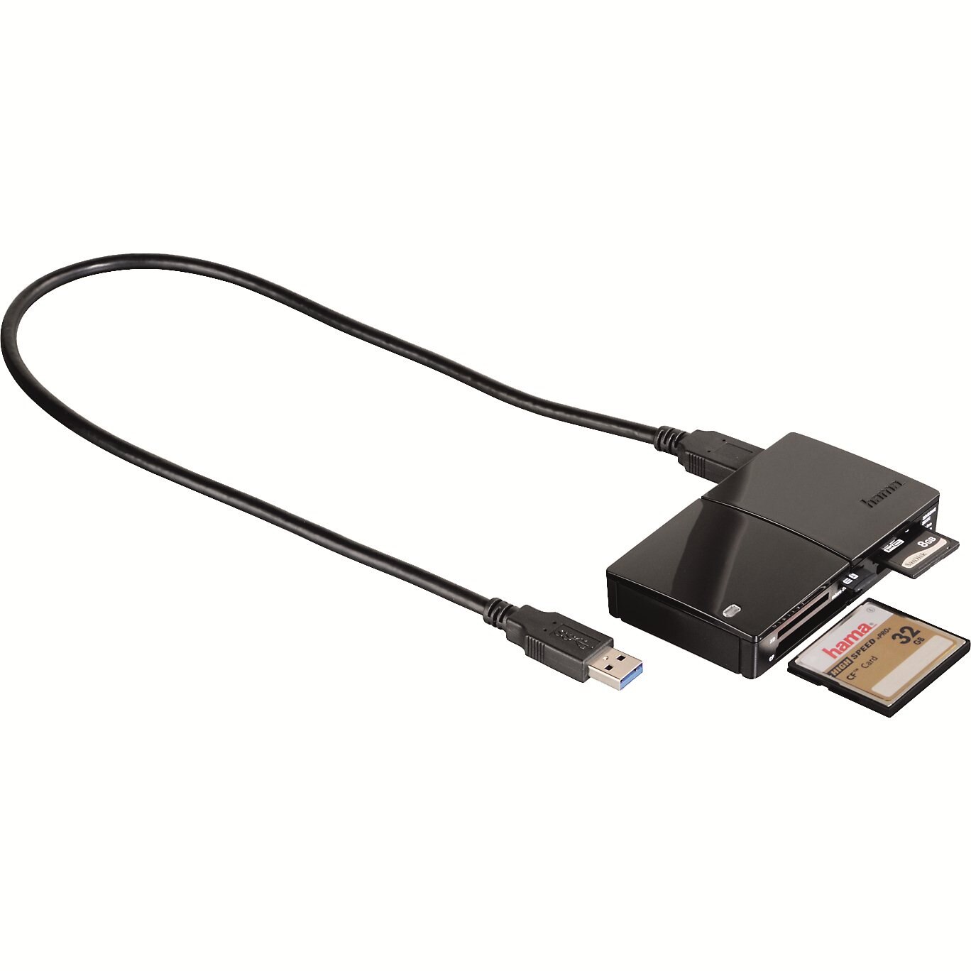 Card reader Hama All in One, USB 3.0 - eMAG.ro