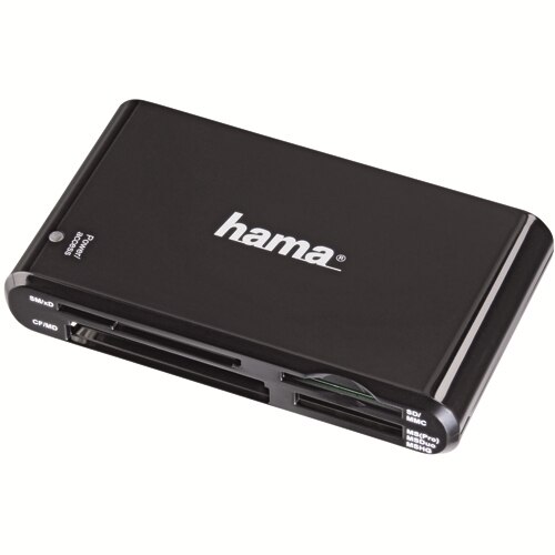 Card reader Hama All in One, USB 2.0, Black - eMAG.ro