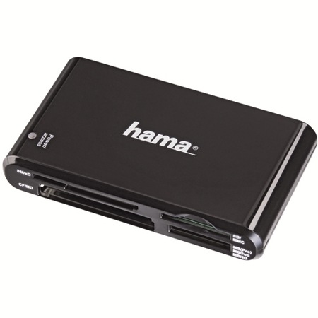 Card reader Hama All in One, USB 2.0, Black - eMAG.ro