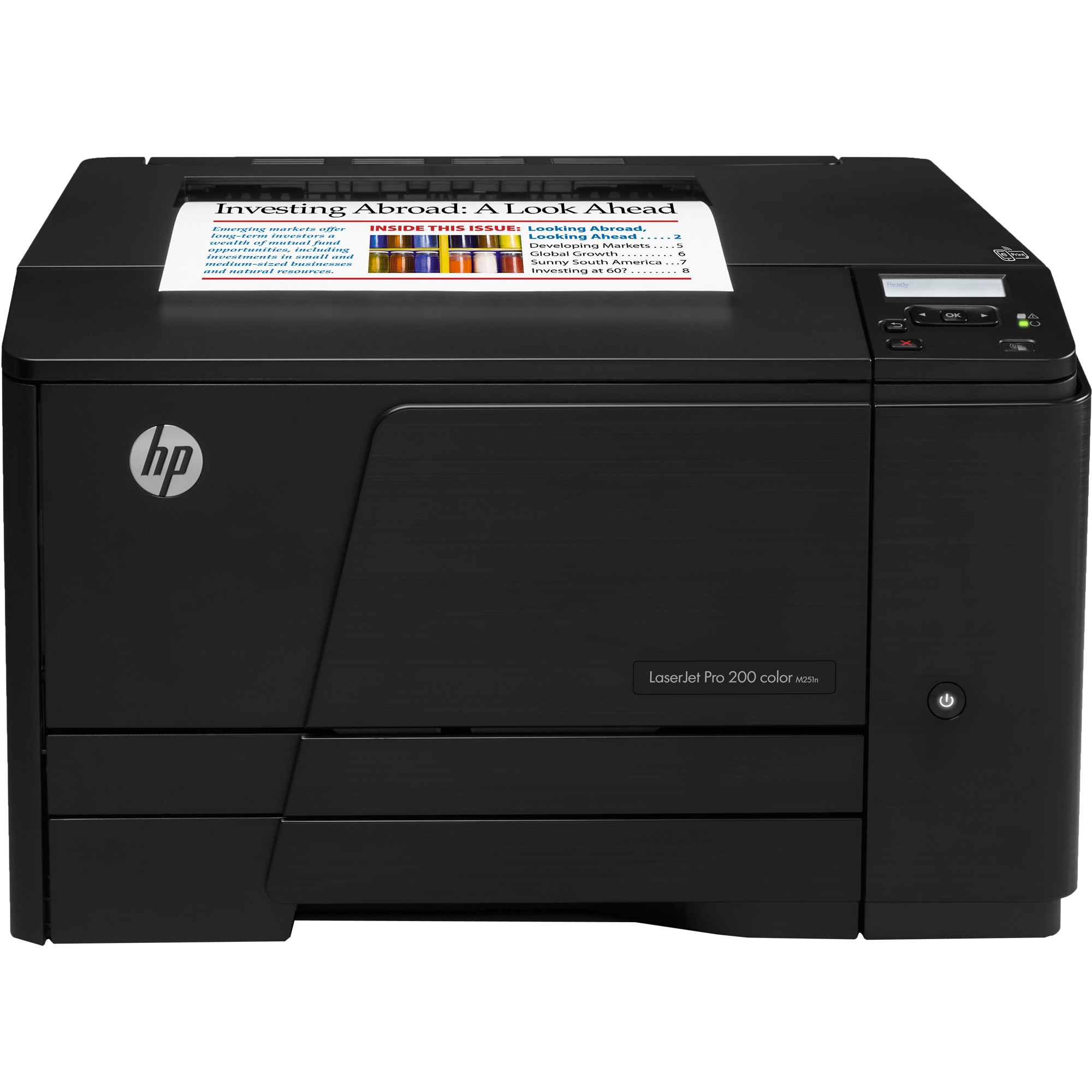 Цветен лазерен принтер HP LaserJet Pro 200, A4 - eMAG.bg