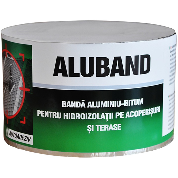 Banda aluminiu-bitum Den Braven RolaISO, pentru hidroizolatii pe ...