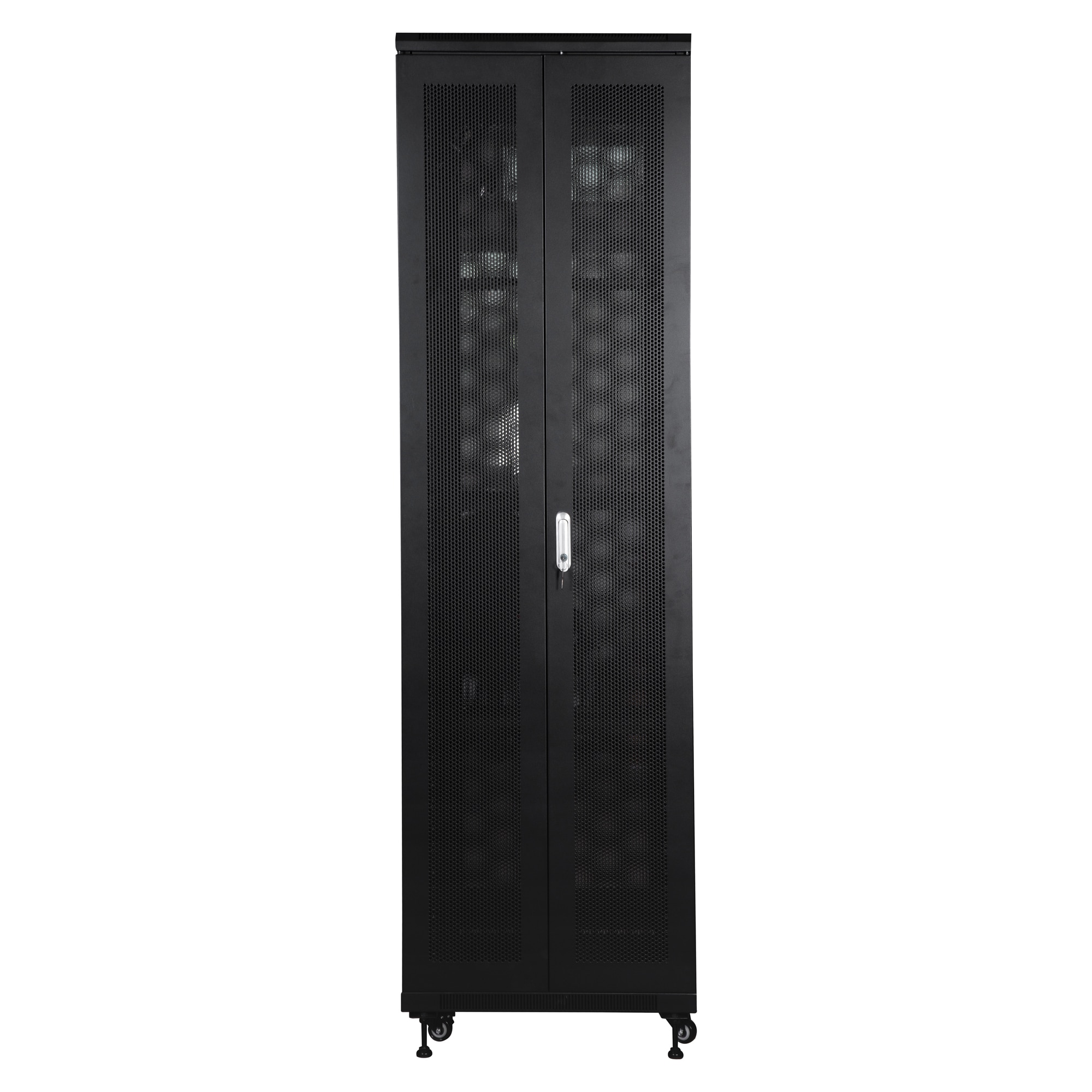 Rack DataLink 42U, 600x600 mm, montare pe podea, perforat, neasamblat ...