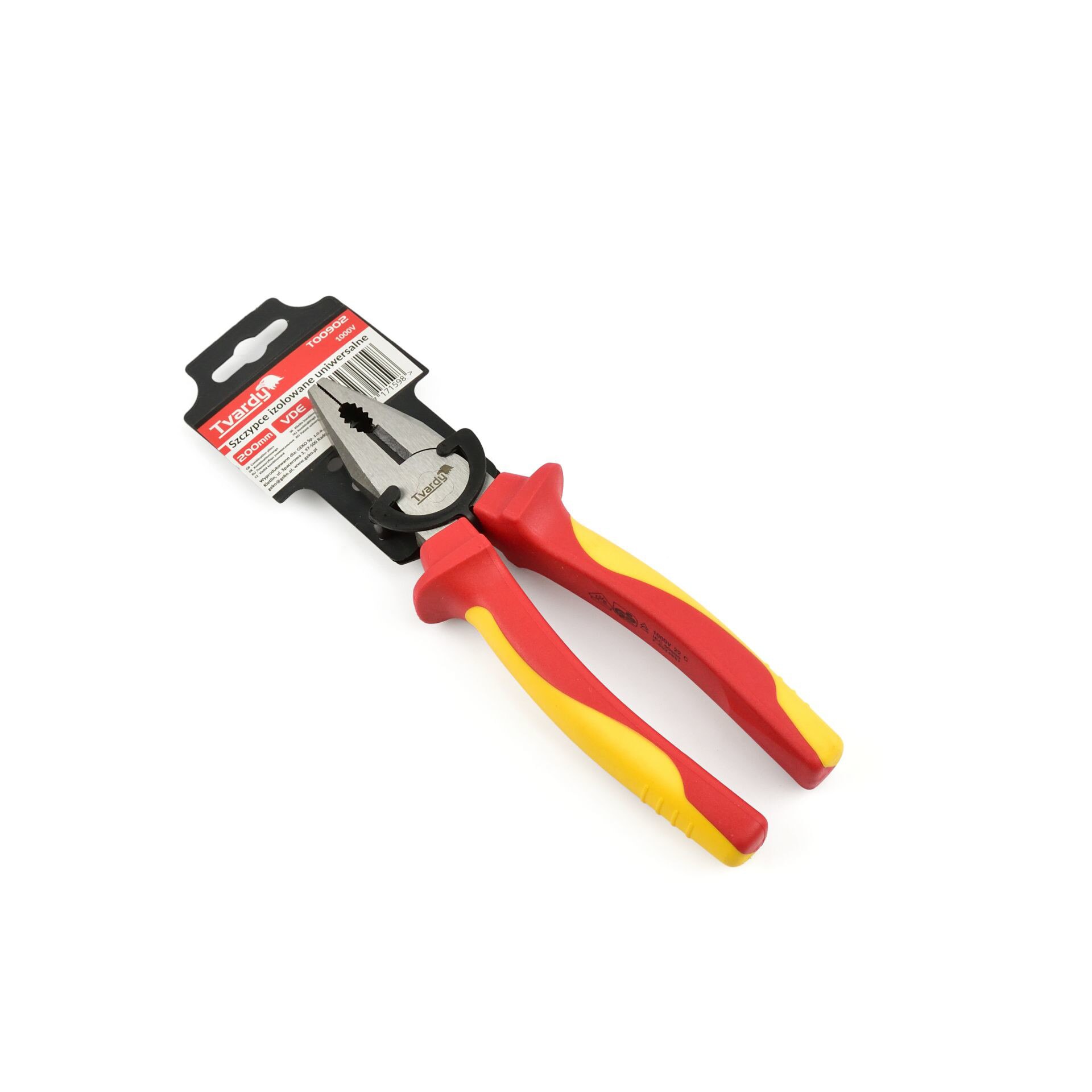 Cleste universal izolat, 200 mm, Tvardy T00902 - eMAG.ro